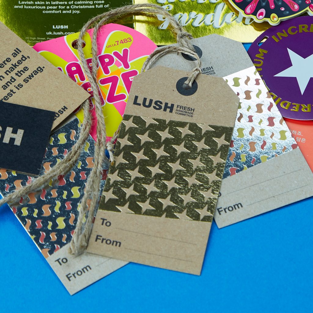 Lush Handmade Cosmetics Gift Tags - EpicPrint